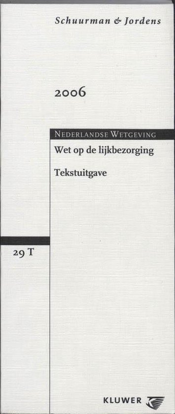 Wet op de Lijkbezorging, Tekstuitgave | 9789013038224 | nvt | Boeken | bol.com