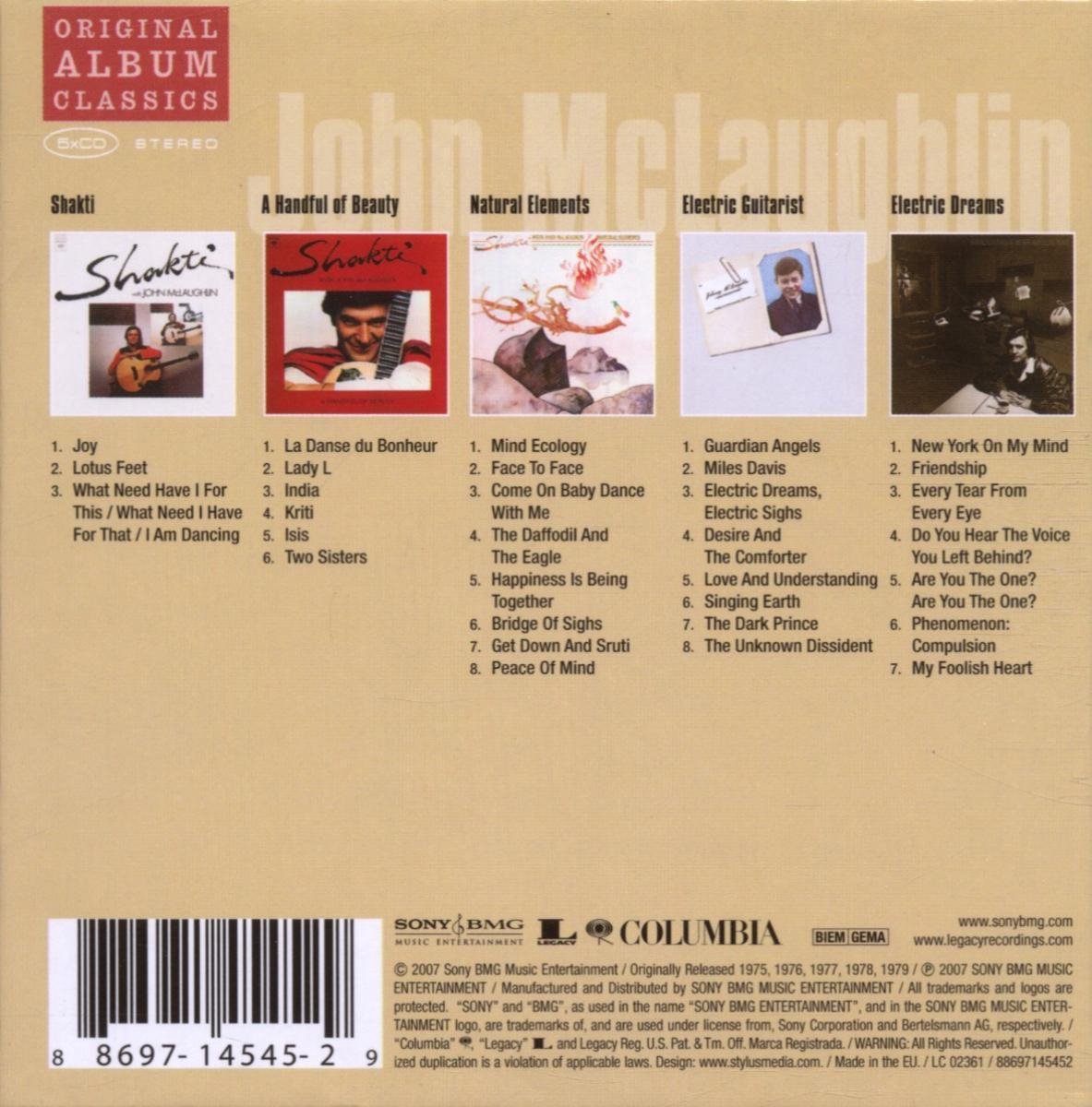 Shakti/A Handful of Beauty/Natural Elements/Electric Guitarist/Electric ...