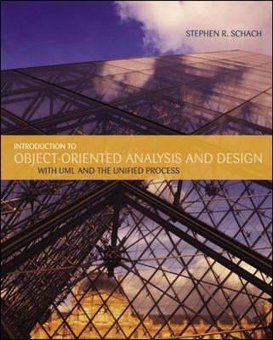 Intro to Object-oriented Analysis and Design, Stephen R. Schach ...