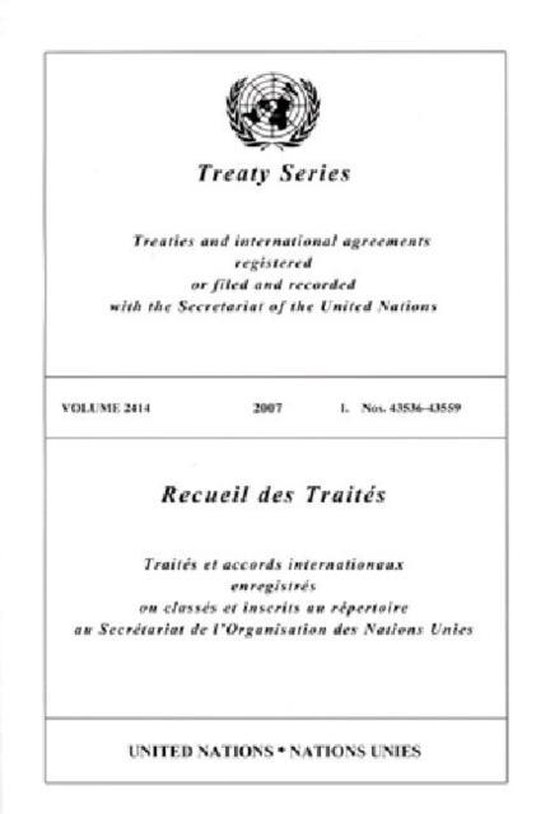 Treaty Series | 9789219004597 | United Nations | Boeken | bol.com