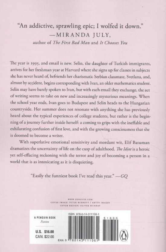 The Idiot A Novel, Elif Batuman | 9780143111061 | Boeken | bol