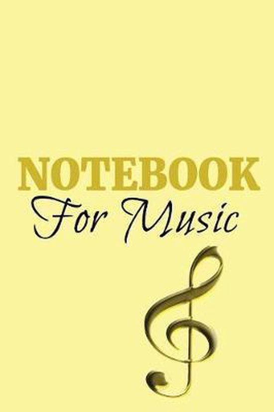 Notebook for Music | bol.com