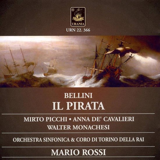 Bellini: Il Pirata (1958), V. Bellini | CD (album) | Muziek | bol
