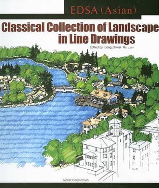 EDSA (ASIAN) Classical Collection of Landcape in Line Drawings ...
