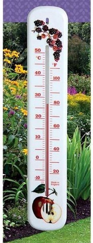 Muurthermometer Fruit - set van 3 stuks | bol.com