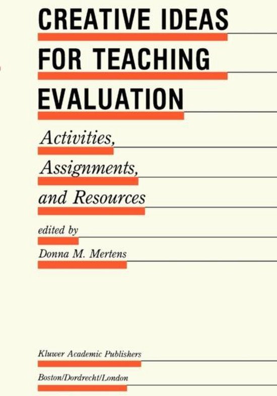 Creative Ideas For Teaching Evaluation | 9789048157808 | Boeken | bol.com