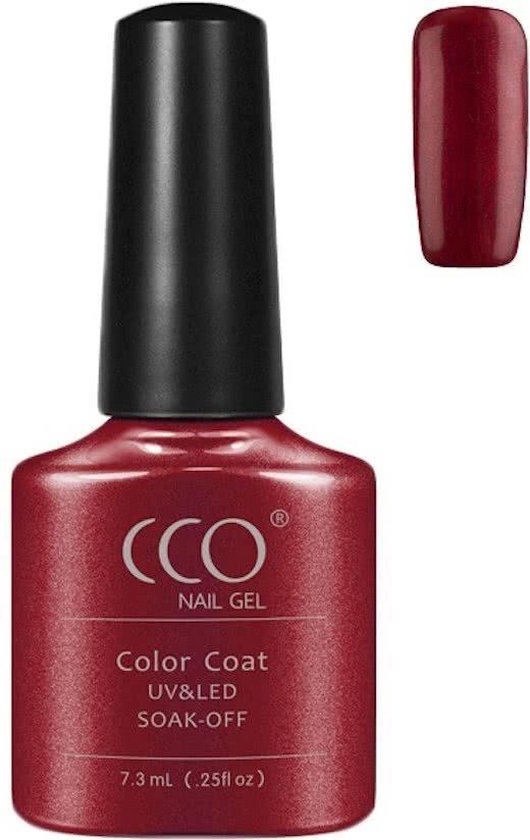 CCO Shellac-Crimson Sash 90623-Mysterieuze-Rood-Gel Nagellak | bol.com