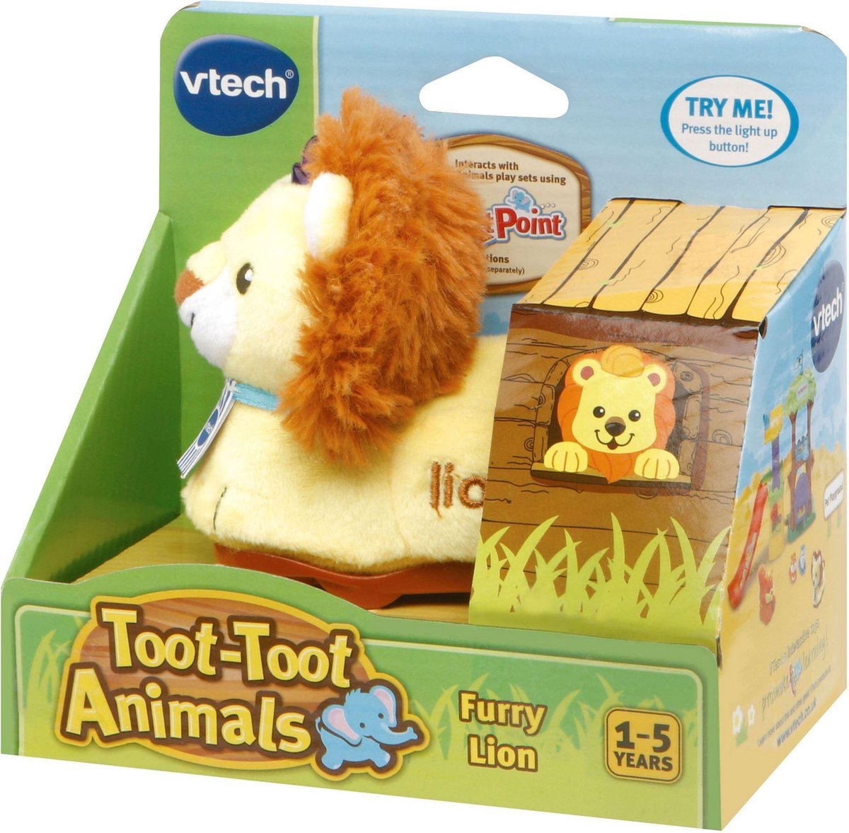 Vtech Toot-Toot Animals Furry Lion | bol.com
