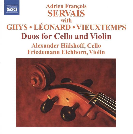 Servais: Duos For Cello And Violin, Friedemann Eichhorn | CD (album ...