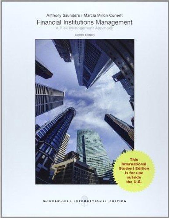 Financial Institutions Management | 9781259010859 | Anthony Saunders ...
