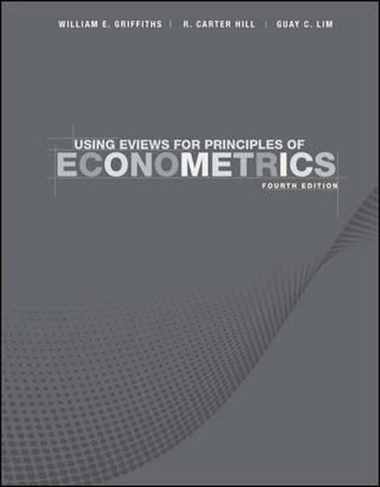 Principles of Econometrics 4E Using Eviews Handbook | 9781118032077 | William E.... | bol.com