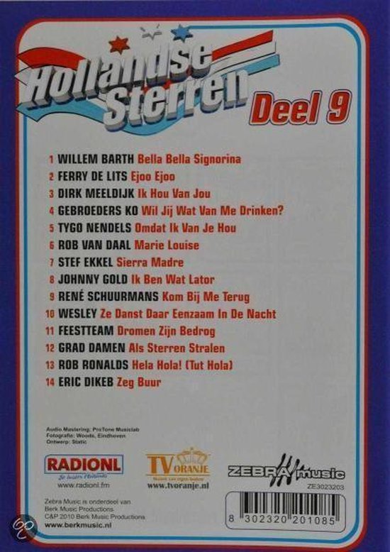 Hollandse Sterren Vol. 9, various artists | Muziek | bol