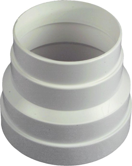 verloopstuk 125-150mm wit | bol