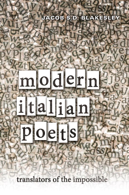 Modern Italian Poets (ebook), Jacob Blakesley | 9781442665668 | Boeken ...