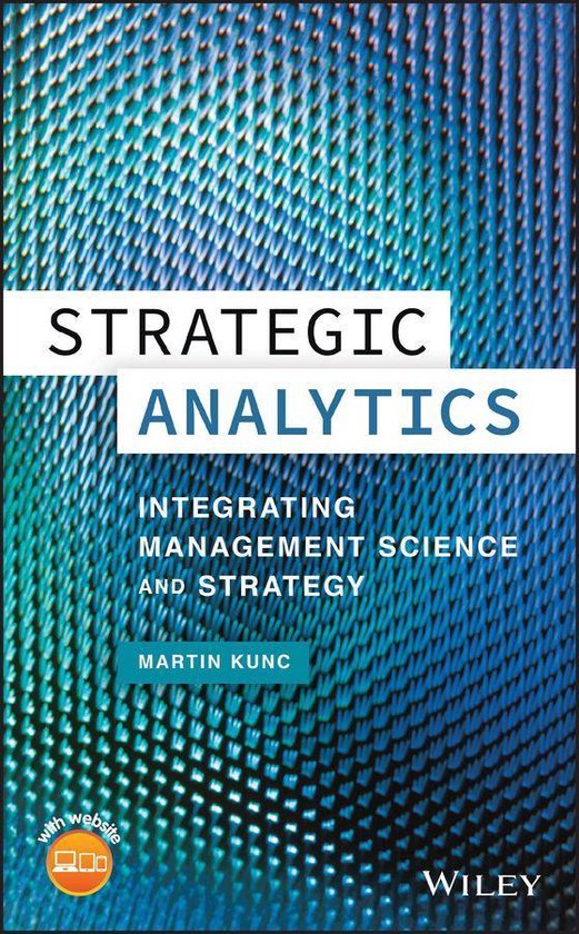 Strategic Analytics (ebook), Martin Kunc | 9781118943687 | Boeken | bol
