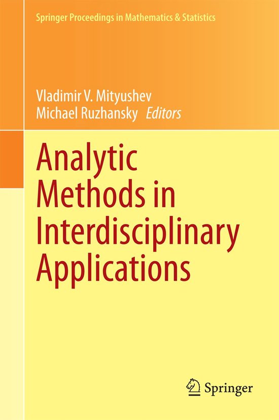 Springer Proceedings In Mathematics And Statistics 116 Analytic Methods In Bol