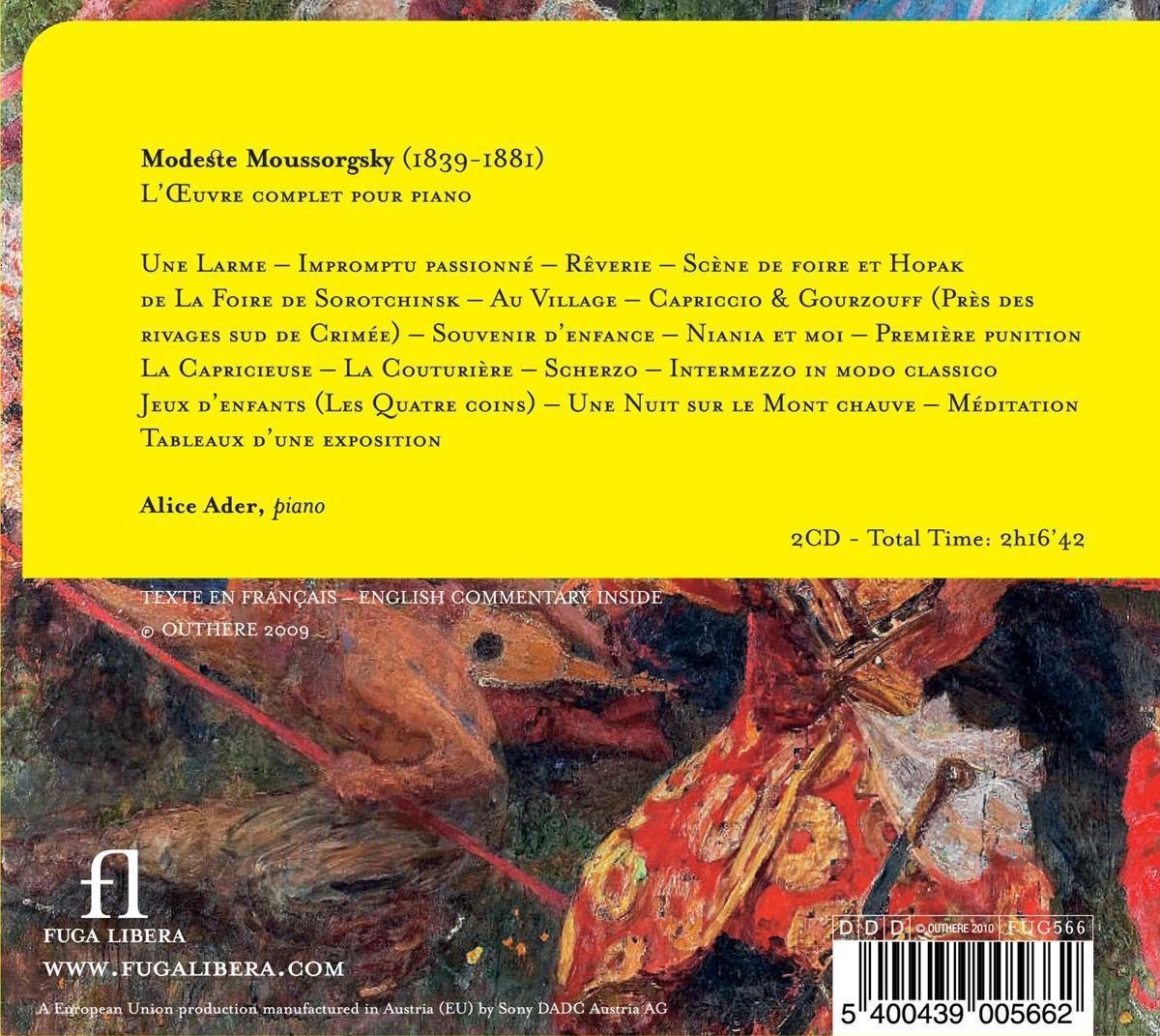 Complete Piano Works, Alice Ader | CD (album) | Muziek | bol.com