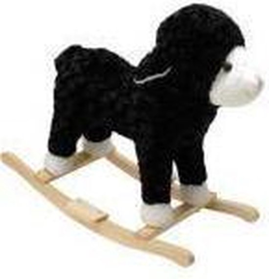 Rocking sheep black with sound | bol.com