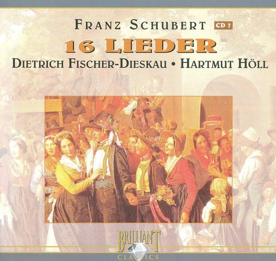 Schubert: 16 Lieder, Hartmut Holl | CD (album) | Muziek | bol.com
