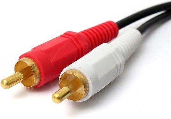 Benson Audiokabel / Tulpkabel 2x Tulp - 2x Tulp, 10 meter | bol.com