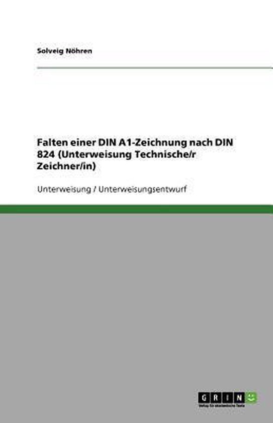 Din 824 Zeichnung Falten | Din 824 Falten Anleitung – SJSF