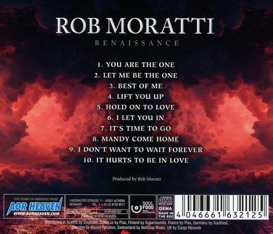 Renaissance, Rob Moratti | CD (album) | Muziek | bol.com