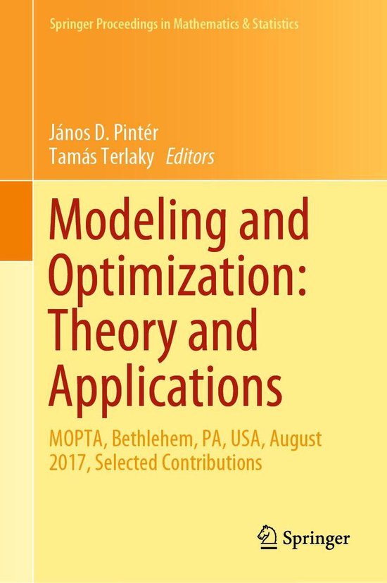 Springer Proceedings In Mathematics And Statistics 279 Modeling And Optimization Bol