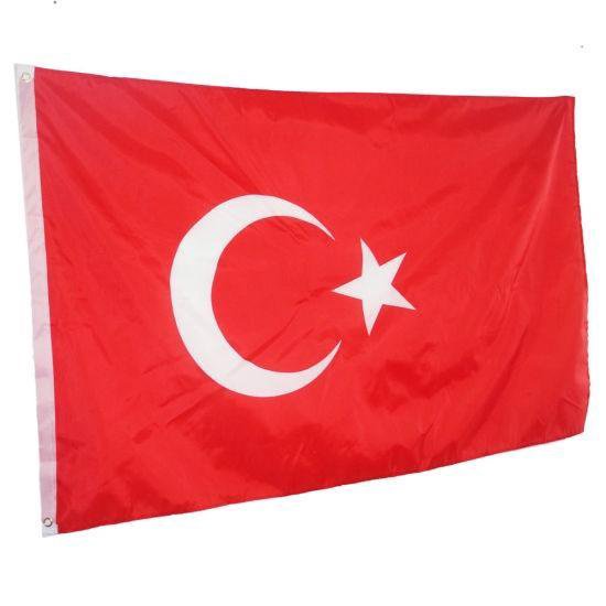 Turkije Vlag - Turkse Vlag - Flag Turkiye - 90 x 150 cm | bol.com