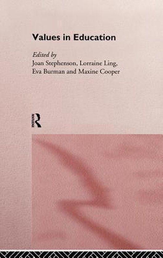 Values in Education | 9780415157377 | Eva Burman | Boeken | bol.com