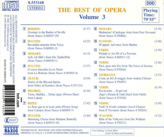 Various Artists - Best Of Opera 3 (CD), R. Wagner | Muziek | bol