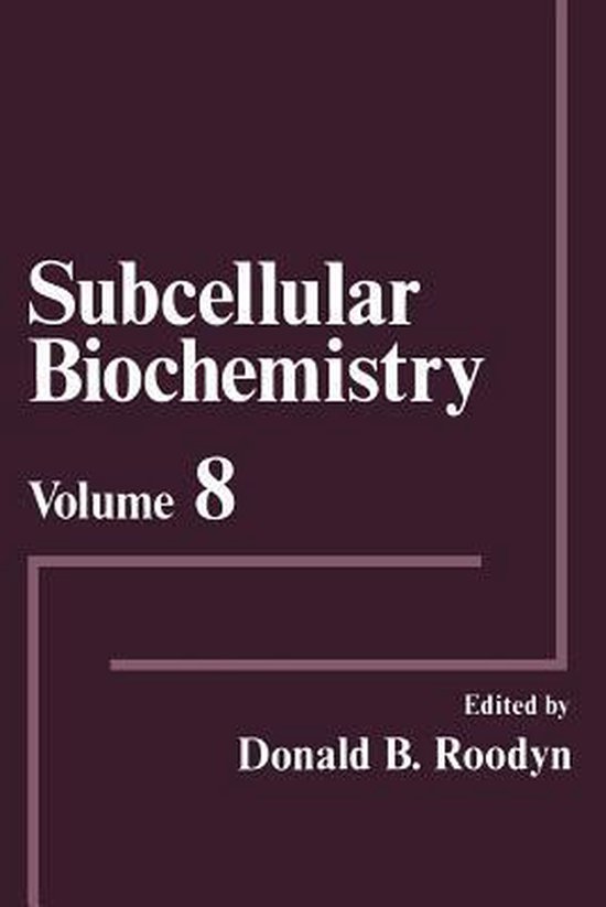 Subcellular Biochemistry | 9781461579533 | Boeken | bol
