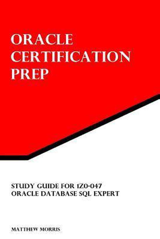 Oracle Certification Prep | 9781475152432 | Matthew Morris | Boeken | bol.com