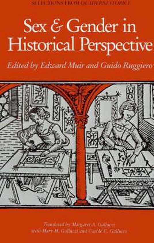 Sex and Gender in Historical Perspective | 9780801840722 | Edward Muir ...