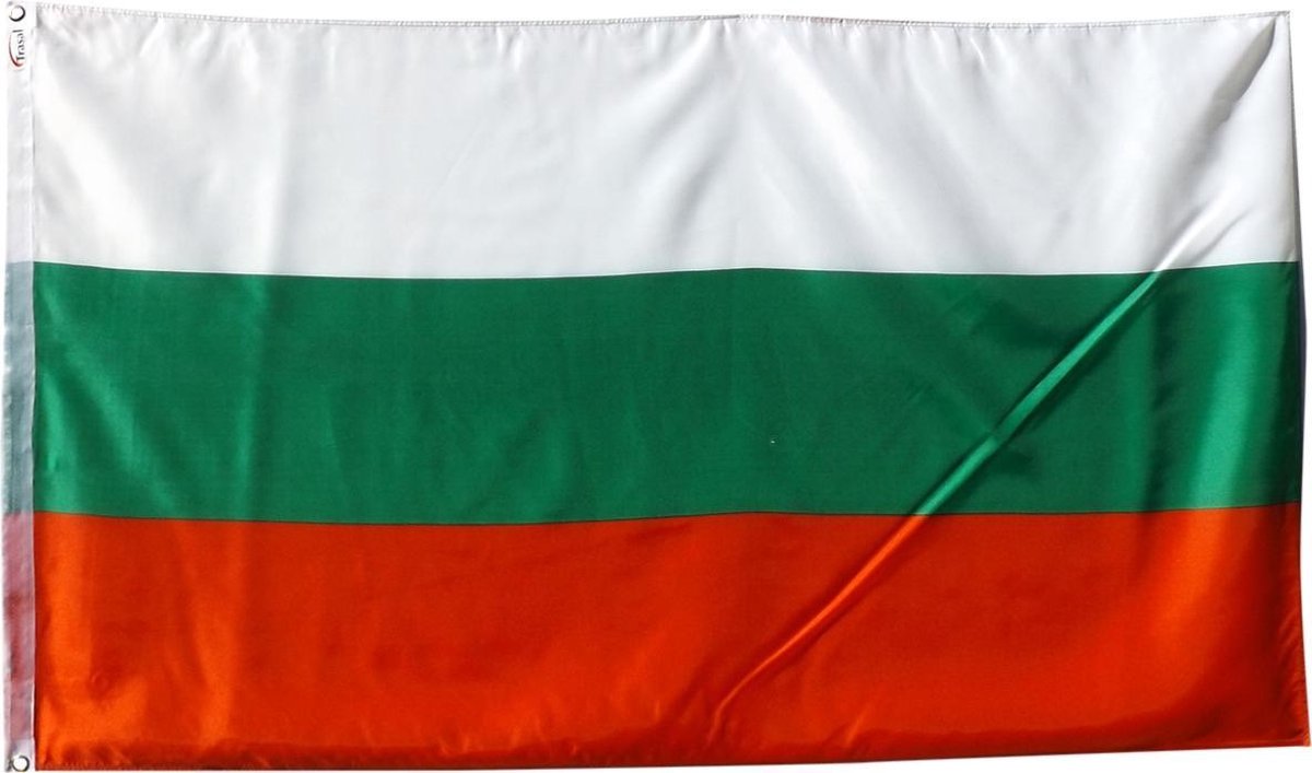 Trasal - vlag Bulgarije - bulgaarse vlag 150x90cm | bol