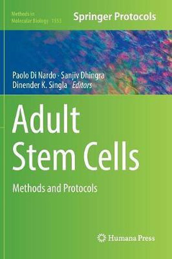 Methods in Molecular Biology- Adult Stem Cells | 9781493982936 | Boeken | bol