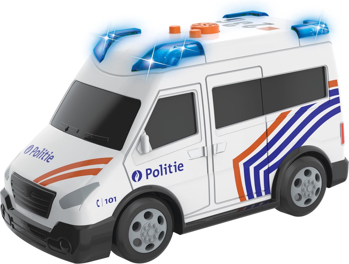 Road Rippers Belgische Politie bus - Speelgoedvoertuig | bol.com
