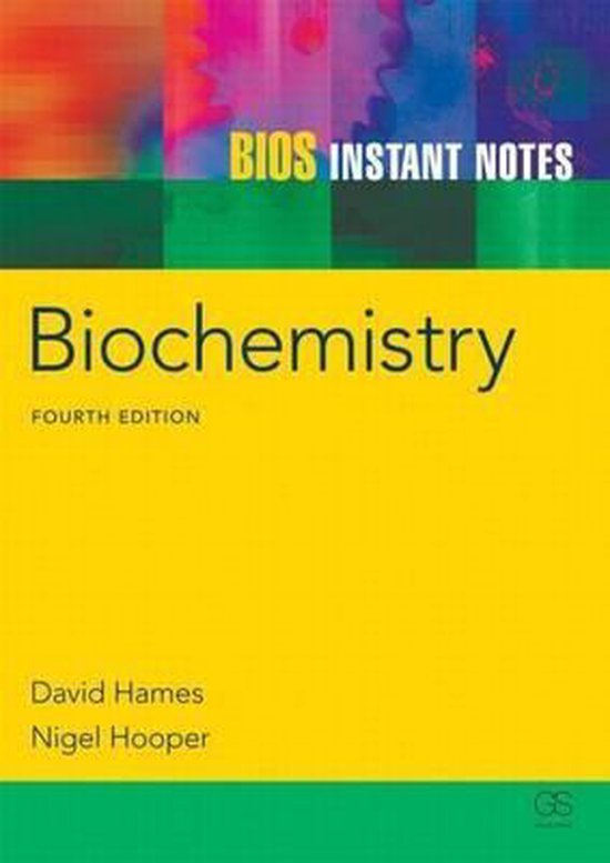 Bios Instant Notes in Biochemistry (ebook), David Hames | 9781136667862 ...