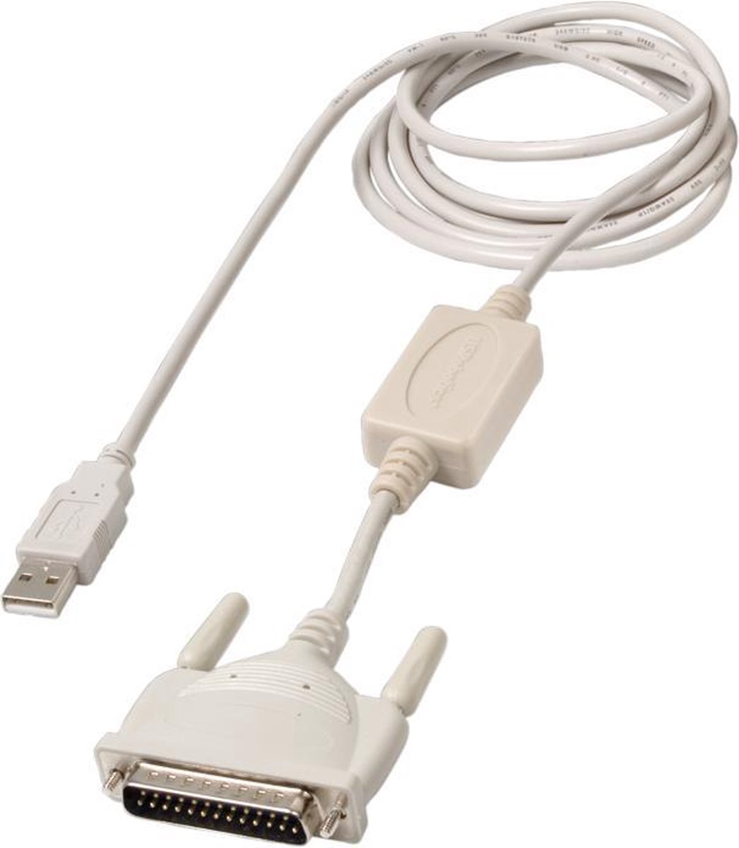 US Robotics USB-to-Serial Cable seriële kabel Wit | bol.com