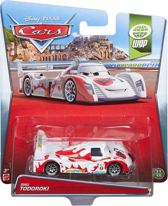 Disney Cars auto Shu Todoroki - Mattel | bol.com