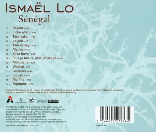 Sénégal, Ismael Lo | Muziek | bol