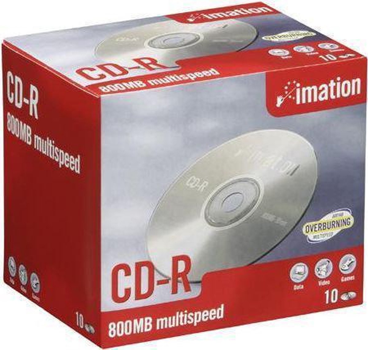 Imation CD-R 90min/800 MB 10 stuks in jewelcase | bol