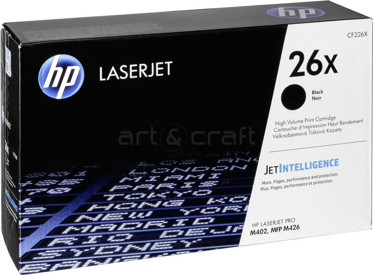 HP 26X Original Toner Cartridge zwart HY | bol.com