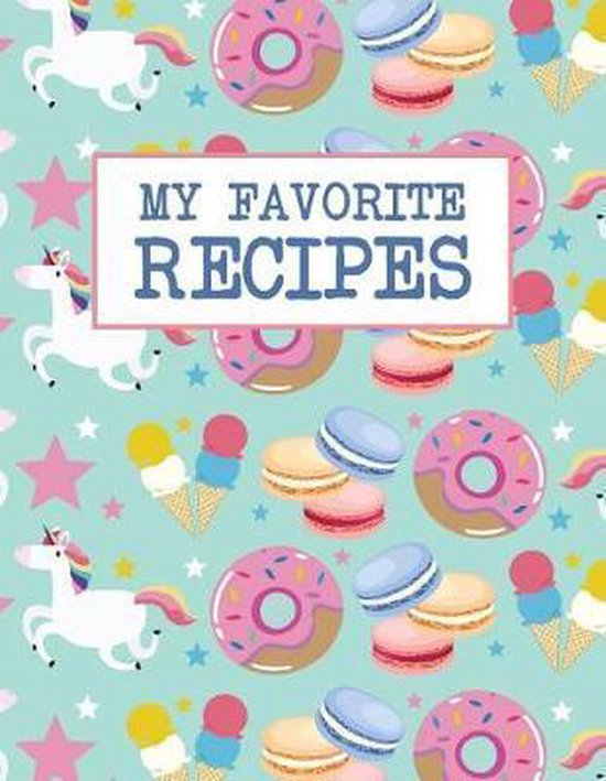 My Favorite Recipes, Threadpress | 9781798005026 | Boeken | bol