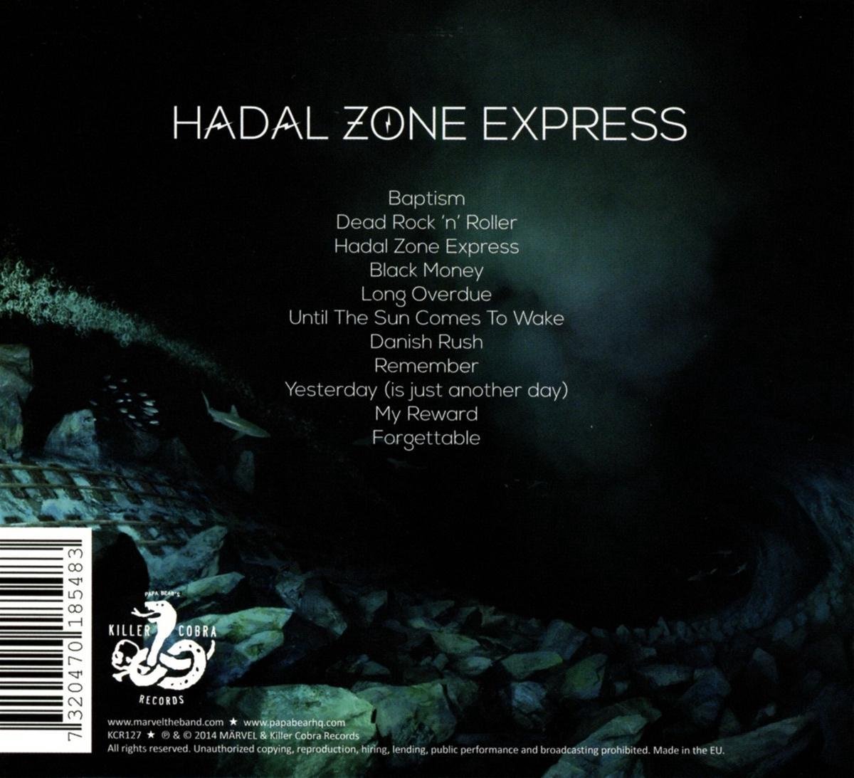 HADAL ZONE EXPRESS, Marvel | CD (album) | Muziek | bol.com