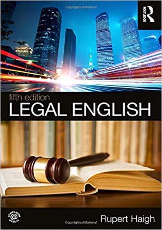 Legal English | 9781138094710 | Rupert Haigh | Boeken | bol.com