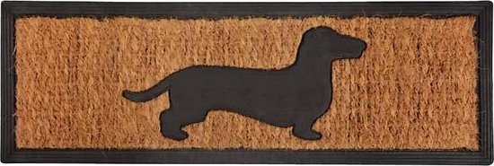 Deurmat Teckel - 75 x 25 cm - set van 3 stuks | bol
