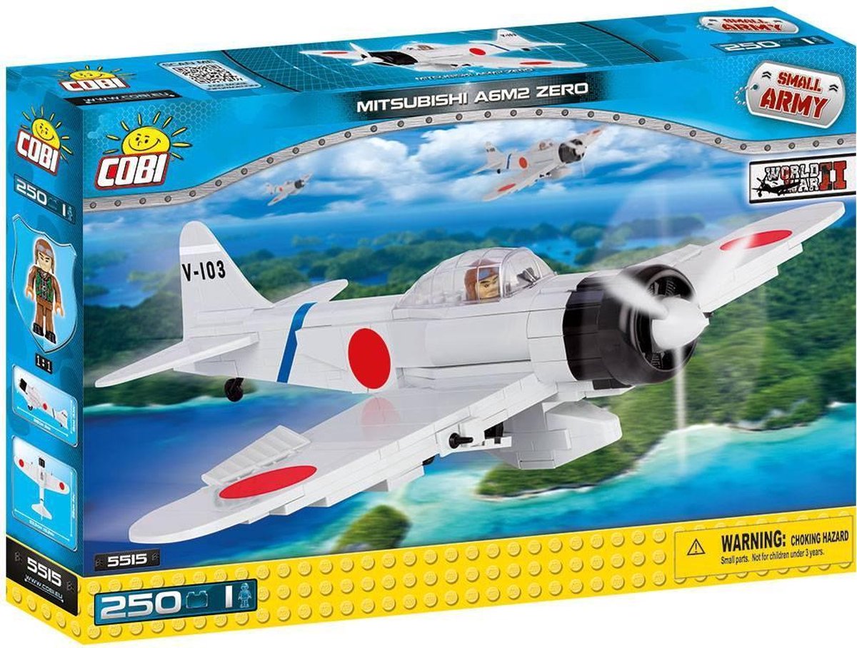 Cobi 250 Pcs Small Army /5515/ Mitsubishi A6M2 Zero | bol
