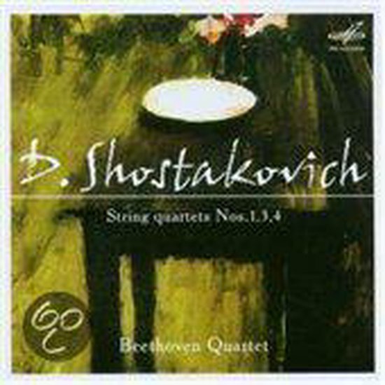D. Shostakovich: String Quartets Nos. 1, 3, 4, Beethoven Quartet | CD (album) | Muziek | bol