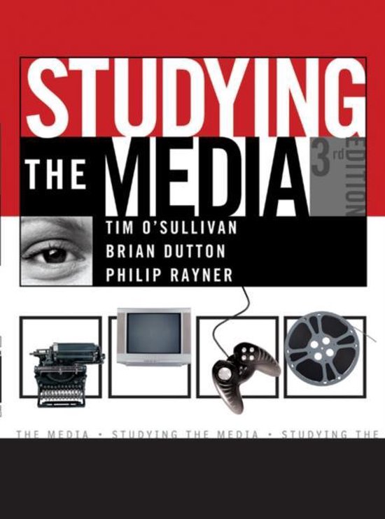 Studying The Media, Tim O'Sullivan | 9780340807651 | Boeken | bol.com