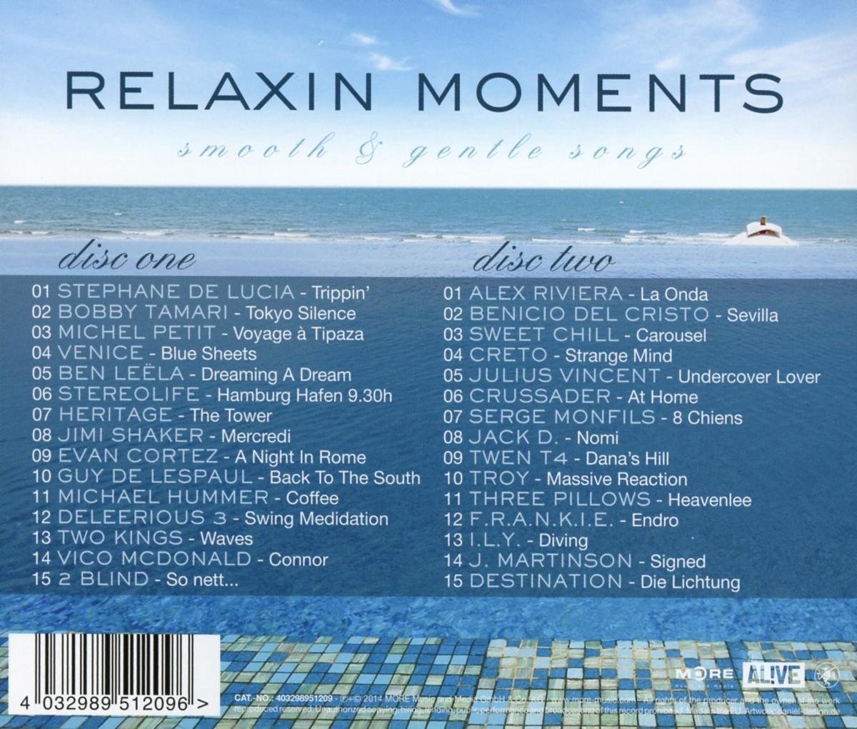 Relaxin' Moments, Various | CD (album) | Muziek | bol.com